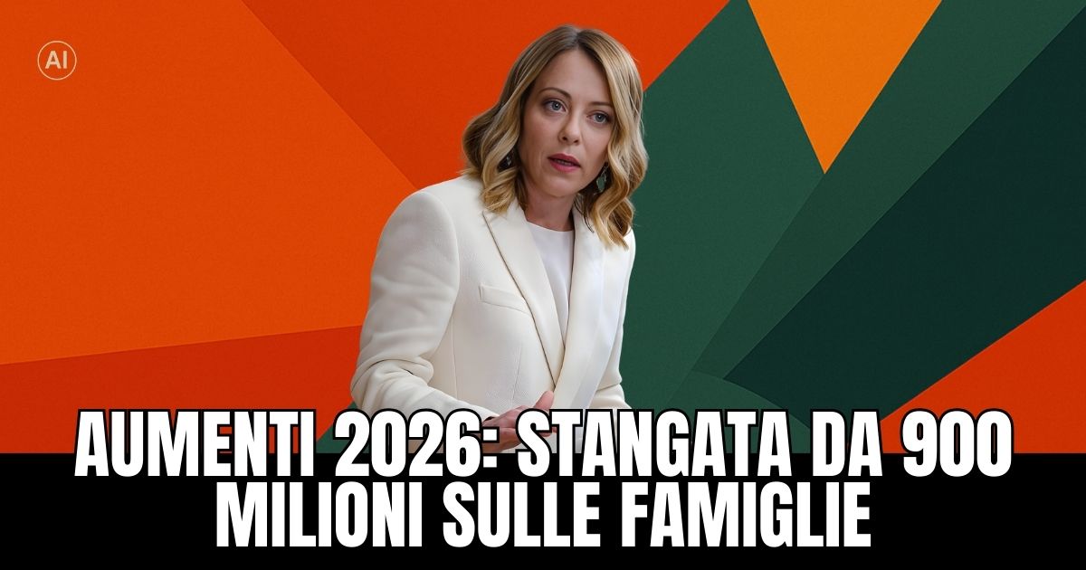 Rincari 2026: nuova stangata su famiglie e automobilisti